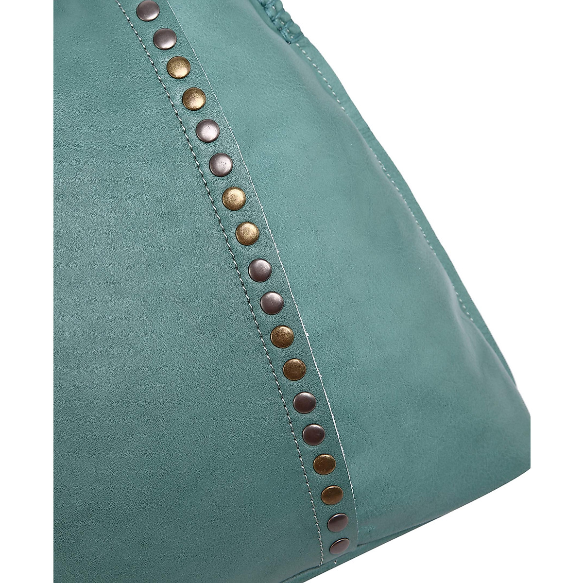 OLD TREND Genuine Leather Birch Tote Bag (Mint)