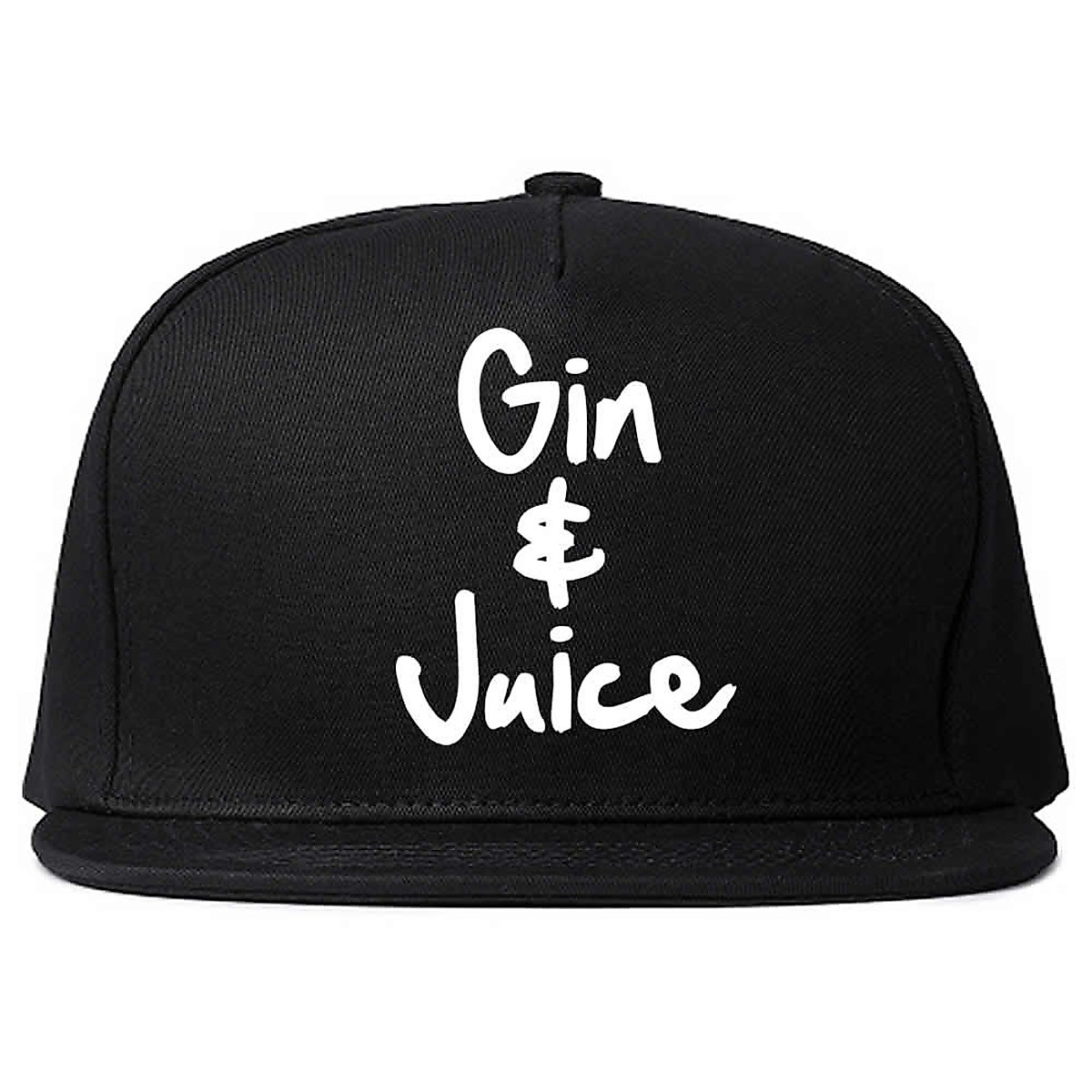 Kings Of NY Gin and Juice LA Los Angeles California Hiphop Snapback Black