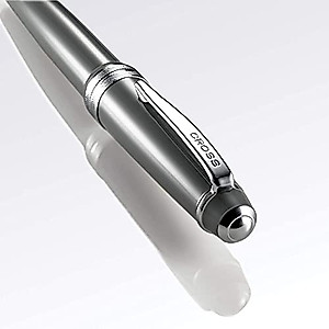 Cross Bailey Light Polished Resin Refillable Ballpoint Pen, Medium Ballpen, Includes Premium Gift Box - Black