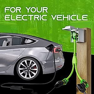 GearIT 50 Amp Y Splitter Adapter Cord for RV and EV, 4-Prong 250-Volt, NEMA 14-50P to x2 NEMA 14-50R, 6/3, 8/1 STW AWG Gauge for Outdoor Power Cord - Auto/RV/EV/Tesla Model 3/S/X/Y - 3.2 Feet