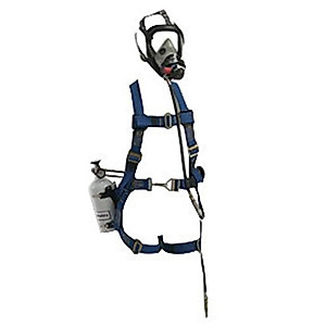 Survivair 2X/3X 10-Minute Hip-Pac Pressure Demand SAR w/Escape Cylinder/Class 3 Miller Harness