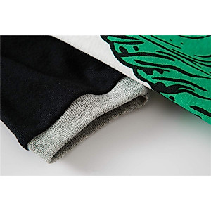 Akyzic Dinosaur Pajamas for Boys 100% Cotton Toddler T-Rex Pjs 2 Piece Jammies Short Sleeve Sleepwear Kids Summer Clothes Set Outfits Dino Pj Set 6t