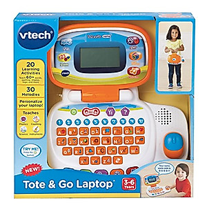 VTech Tote and Go Laptop, Orange