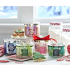 2020 White Barn Bath 3 Wick Candle in Pumpkin Apple (Red Apple, Pumpkin, Cinnamon, Clove Buds) Made W Essential Oils w Burn Time of 25-45 Hours