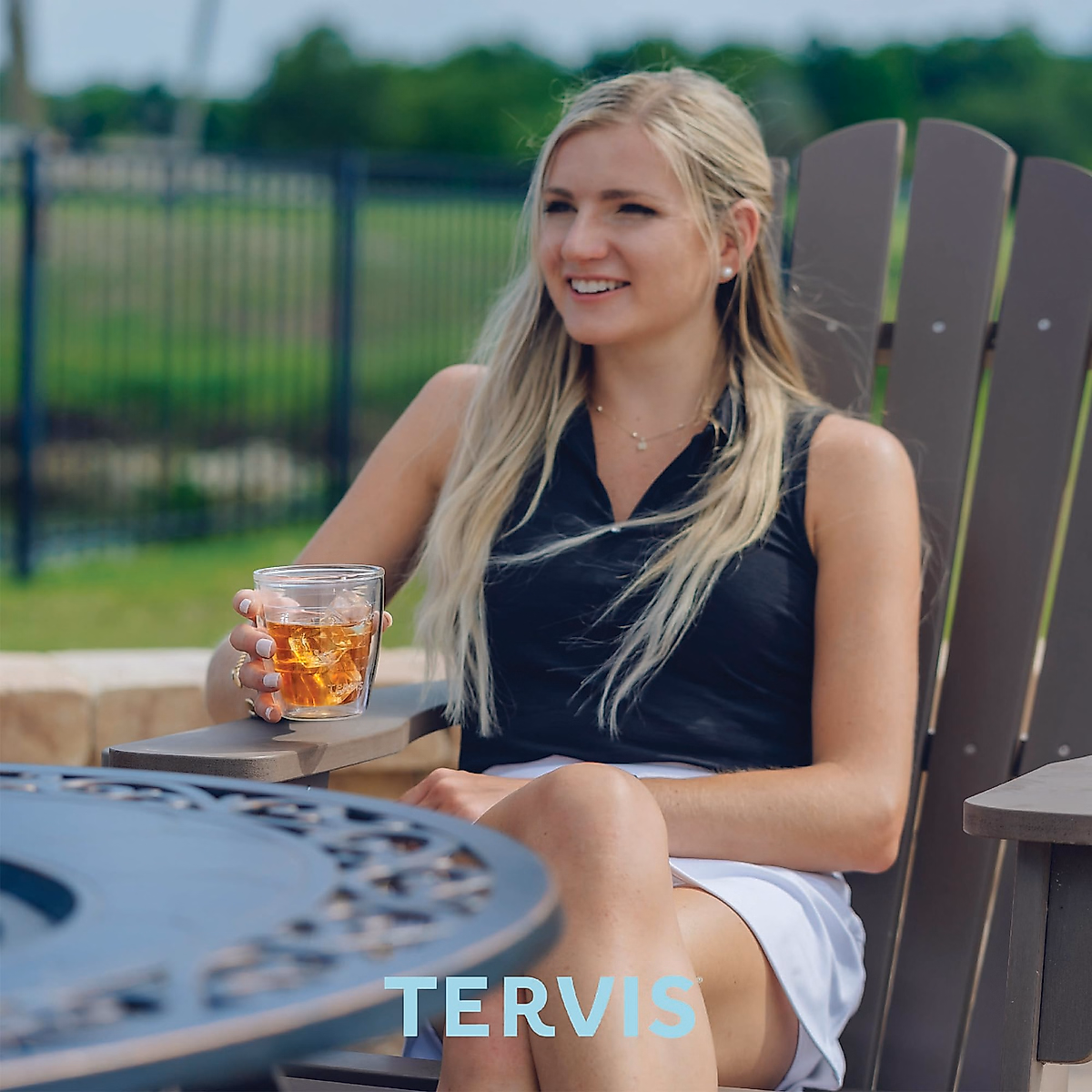 Tervis Barefoot Beach Collection Made in USA Double Walled Insulated Tumbler Travel Cup Keeps Drinks Cold & Hot, 12oz - 4pk, Classic