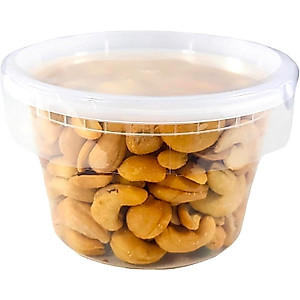 (Pack of 250) Clear Shrink Bands for Deli Containers, Tamper-Proof Shrink Bands, Max Diameter 4.5 inches Fits Round Plastic Soup/Deli Containers Sizes 8-32 Ounces