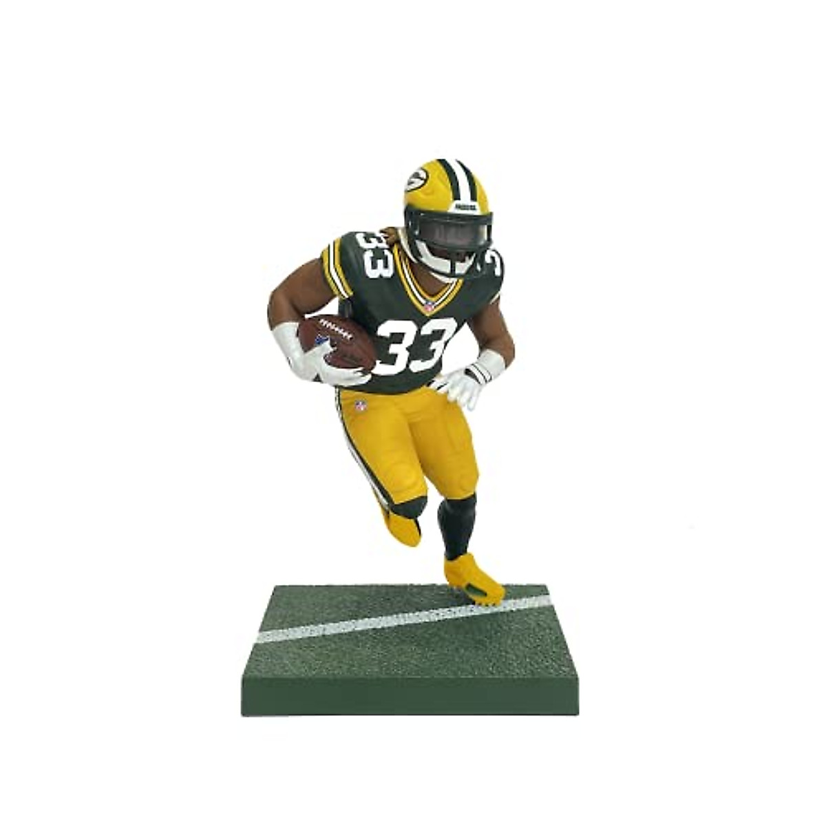 Imports Dragon - NFL - Aaron Jones (Green Bay Packers) 6" Figure Series 1, Multicolor (ID34899)