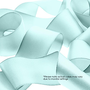 Knitial Satin Wine Color Ribbon 1-1/2 inch x 50 Yards Double Face for Gift Wrapping and Crafts