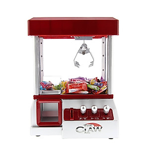 Etna Electronic Arcade Claw Machine - Toy Grabber Machine with Flashing LED Lights and Sound