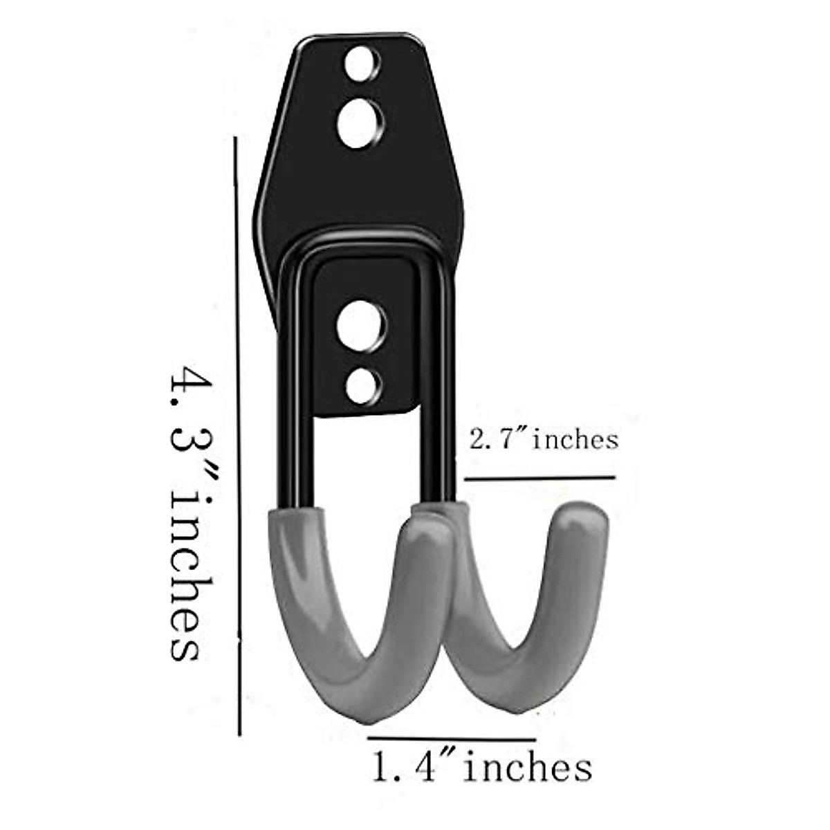 Cowboy Hat Holder/ Wall Mounted Hat Display/ Cowboy Hat Organizer/ Cowboy Hat Rack/ Motorcycle Helmet Holder/ Cowboy hat hanger/ Wall Mount Hat Rack/ Cowboy Hat Display & Storage Hanger, No Hat, 2-Pcs