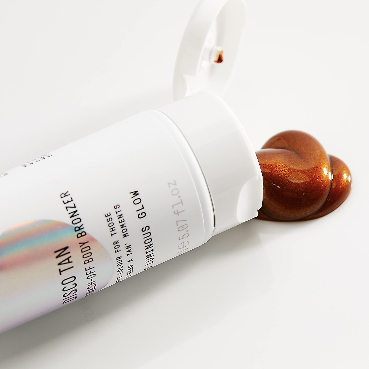 Isle of Paradise Disco Tan Instant Body Bronzer - Illuminating, Skin Perfecting, Wash-Off Bronzer, Vegan and Cruelty Free, 5.07 Fl Oz