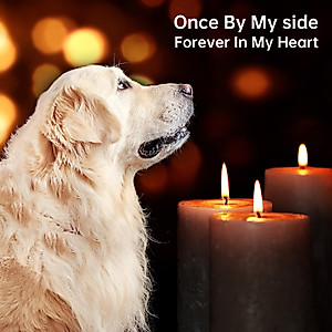 Ourea Dog Memorial Picture Frame - Dog Memorial Gifts with Pet Urns for Dogs Ash, Dog Picture Frames for Dogs That Passed - Pet Memorial Frames for Loss of Dog, Pet Memorial Frame