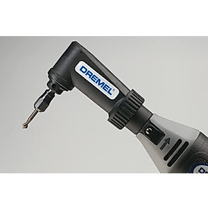 Dremel 575 Right Angle Attachment for Rotary Tool- Angle Drill Attachment , Black