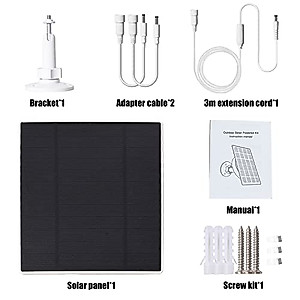 DEHKATA Trail Camera Solar Panel 10400mAH, Solar Battery Charger Kit 6V 9V 12V, IP66 Waterproof Hunting Accessory, Fits Most Solar Panel for Trail Cam