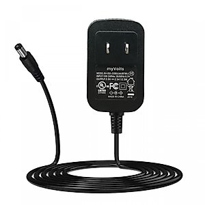 MyVolts 5V Power Supply Adaptor Compatible with/Replacement for LaCie Rugged RAID 4TB Thunderbolt USB 3.0 External Hard Drive - US Plug