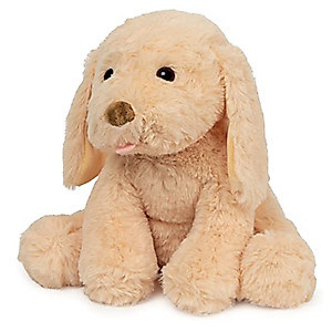 GUND Baby My Pet Puddles Animated Plush, Premium Stuffed Animal Barking Plush Puppy Dog for Ages 1 and Up, Yellow, 12”