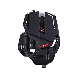 Mad Catz The Authentic R.A.T. 6+ Optical Gaming Mouse, Black