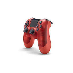 Sony Dualshock 4 Wireless Controller for PlayStation 4 - Red CRYSTAL - PlayStation 4