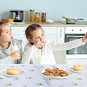 Whaline Shelf Liner Avocado Non-Slip Cabinet Liners Non Adhesive Drawer Liner Washable Oil-Proof Refrigerator Liner EVA Shelf Liners for Home Kitchen Shelf Table Decoration, 17.7 x 78.7 Inch