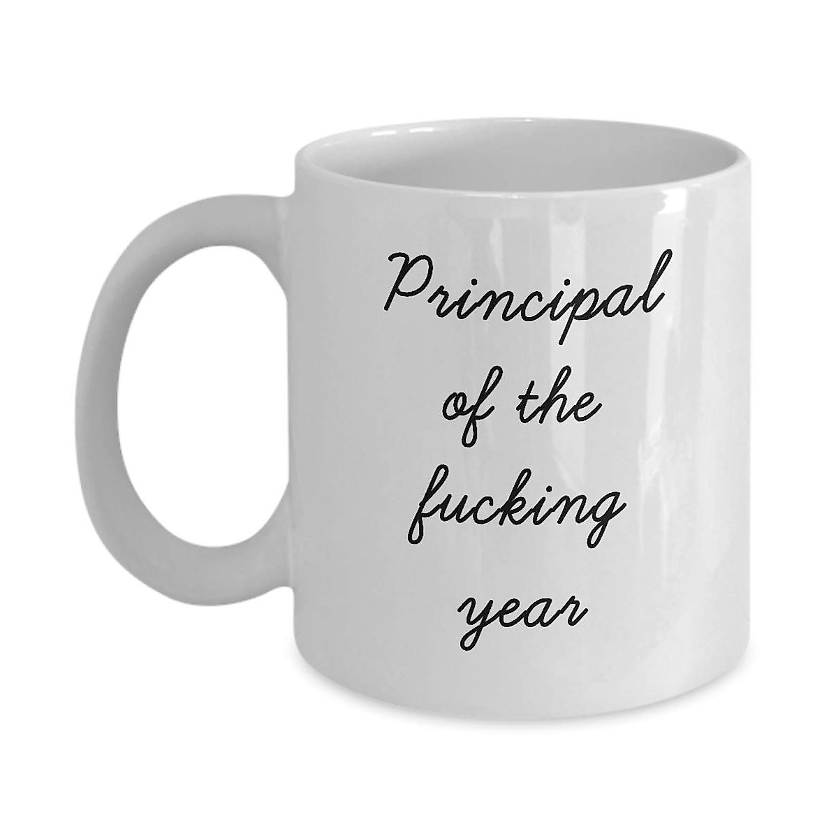 Best Principal Mug Funny Appreciation Mug for Coworkers Gag Swearing Mug for Adults Novelty Tea Cup