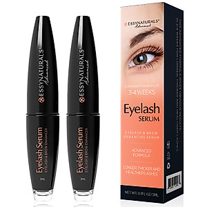 EssyNaturals Eyelash and Brow Growth Serum - 2 Pack