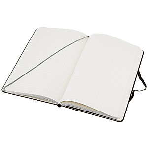 Amazon Basics Classic Grid Notebook, 240 Pages, Hardcover - 5 x 8.25-Inch, Graph Ruled Pages