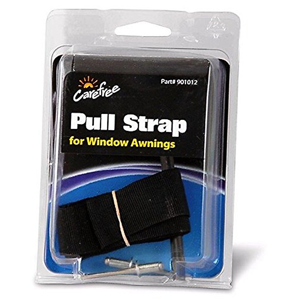 Carefree 901012 Black 27" RV Window Awning Replacement Pull Strap