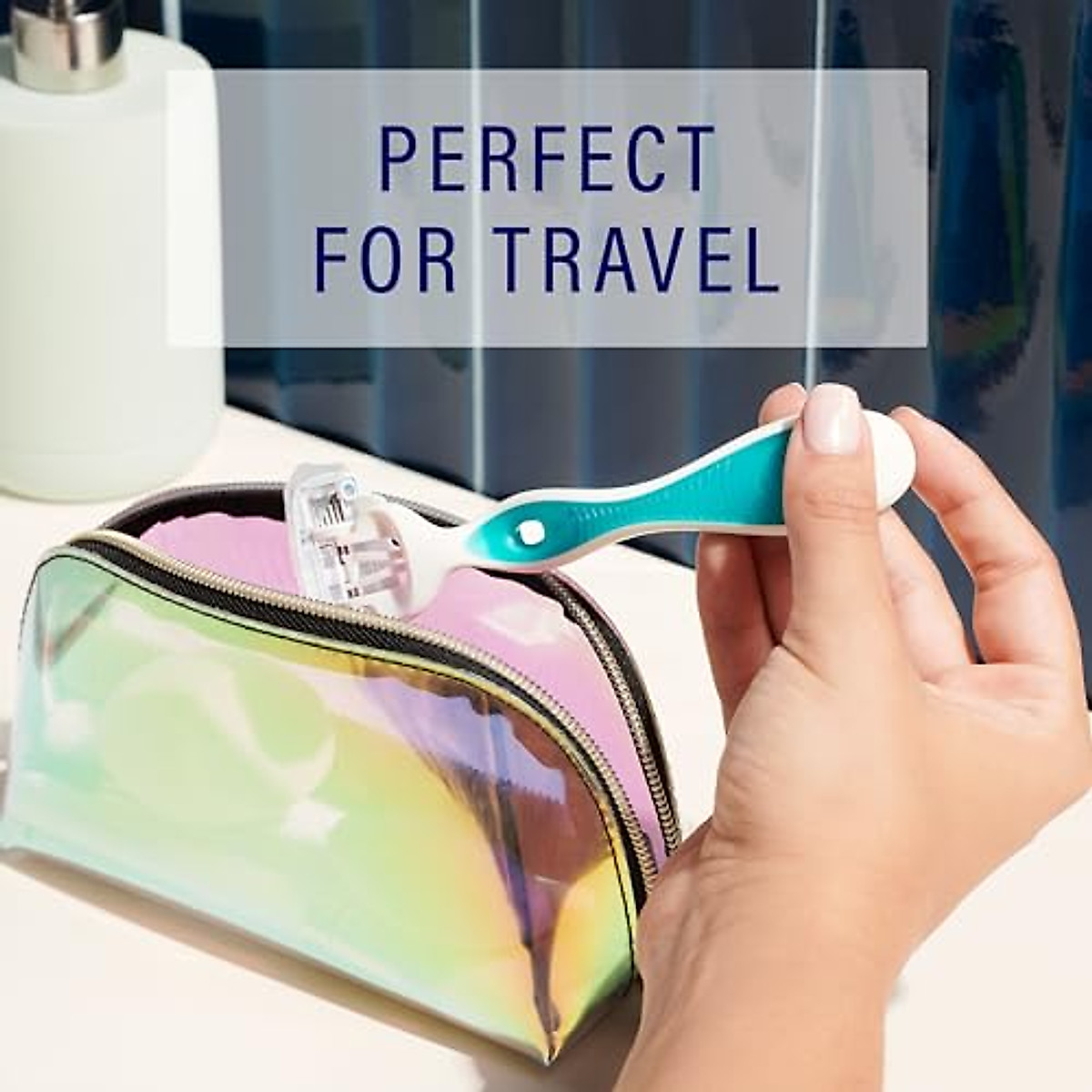 Schick Hydro Silk Sensitive Skin Disposable Razors for Womens, 6 Count