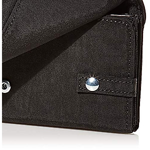 Kipling Women's Money Land, RFID Anti-Hacker Technology, Nylon Snap Wallet, Black Noir, One Size