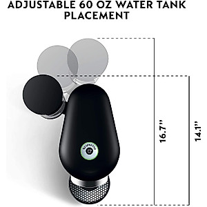 Nespresso VertuoPlus Deluxe Coffee and Espresso Machine by Breville with Milk Frother, 8 Ounces, Black