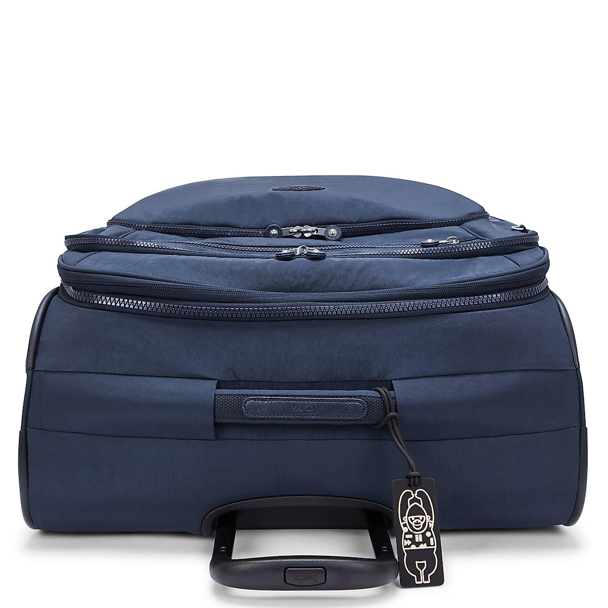 Kipling Youri Spin Large 4 Wheeled Rolling Luggage Blue Bleu 2