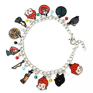 AYJBDGR Universe of Fandoms Anime Cartoon Charm Bracelet Gifts for Women