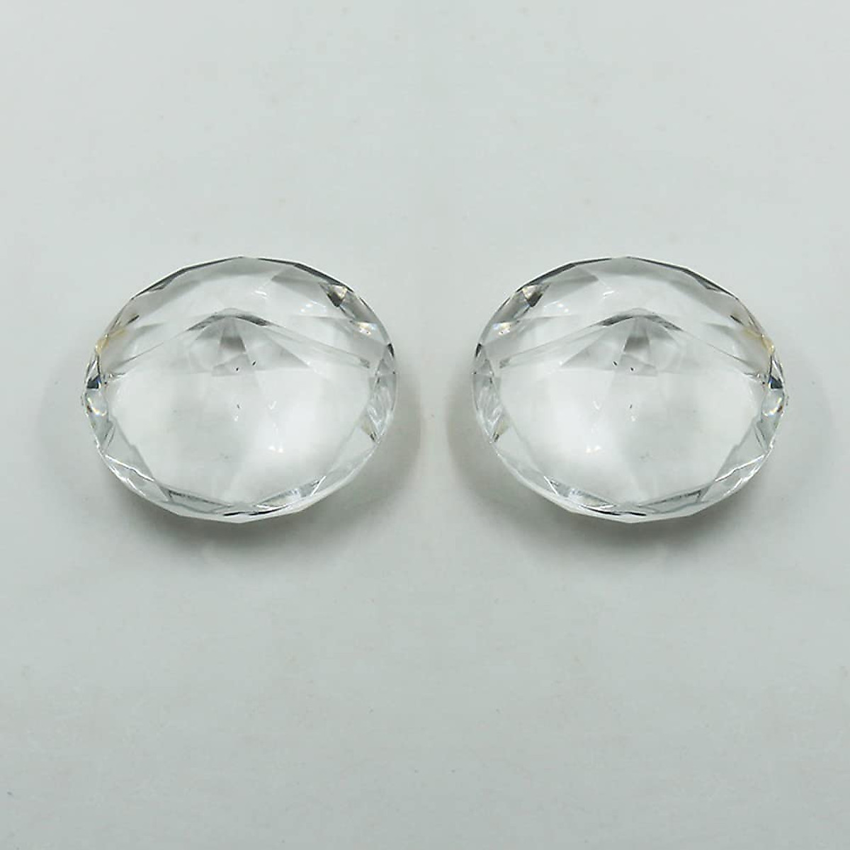 luzen 8Pcs Acrylic Diamond Shape Place Card Holders Wedding Decoration Table Number Card Holder Name Card Picture Memo Note Photo Display Stands Holder for Wedding Birthday Party Favor, Clear