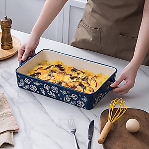 Wisenvoy Casserole Dish 9x13 Baking Pan Casserole Dishes For Oven Baking Dish Ceramic Lasagna Pan Baking Dishes For Oven