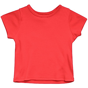 Disney Baby Girls' Romper - 2 Piece Overall T-Shirt Set Minnie Mouse, Winnie The Pooh, Size 3-6 Months, Minnie Coral