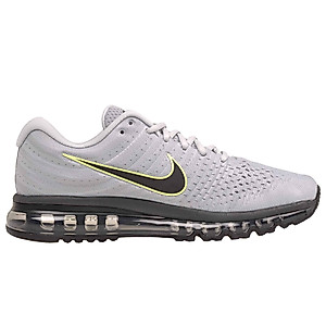 Nike Mens Air Max 2017 Running Shoes (14, Wolf Grey/Black/Pure Platinum)
