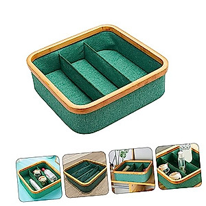 NOLITOY 1pc Box underwear storage box ladies lingeries table organizer for desk ladies socks foldable jewelry organizer makeup drawer organizer storage drawers organizer bamboo panties
