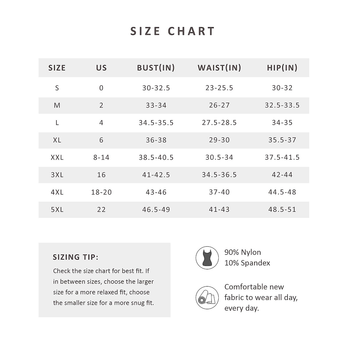 FeelinGirl Women's Compression Tank Top Seamless Body Shaper Camisole Shapewear Tank Tops for Women Brown L