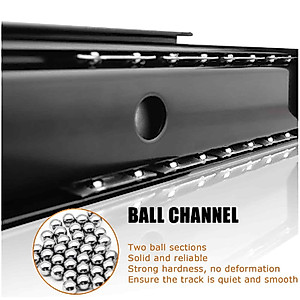 Underdesk Keyboard/Mouse Tray, Under Desk Tray Slide Out, Made of Metal Steel, Reserve Pen Tray, Steel Keyboard Tray Can Rotate 360°, Ordinary Model/Mold Beam Model