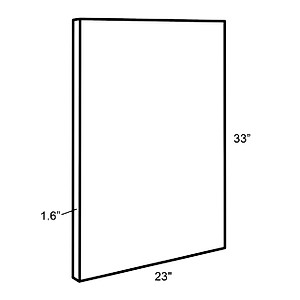 Kate and Laurel Sylvie Hey Dude Highland Cow Crop Linen Textured Framed Canvas Wall Art by The Creative Bunch Studio, 23x33 Gray, Chic Animal Art for Wall