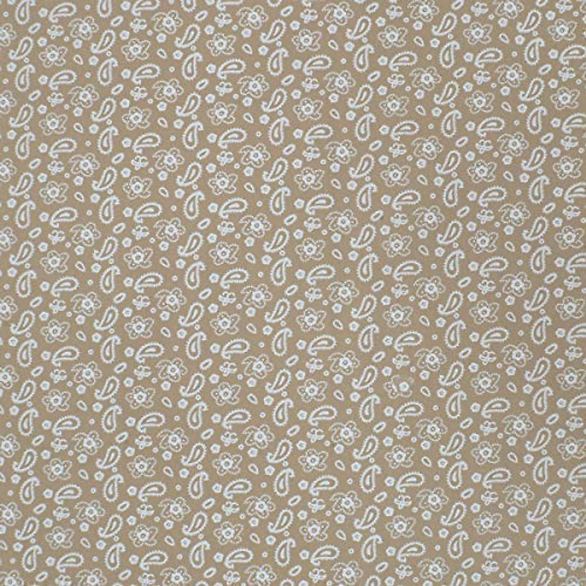 iNee Light Coffee Fat Quarters Fabric Bundles, Quilting Sewing Fabric, 18 x 22 inches,(Light Coffee)