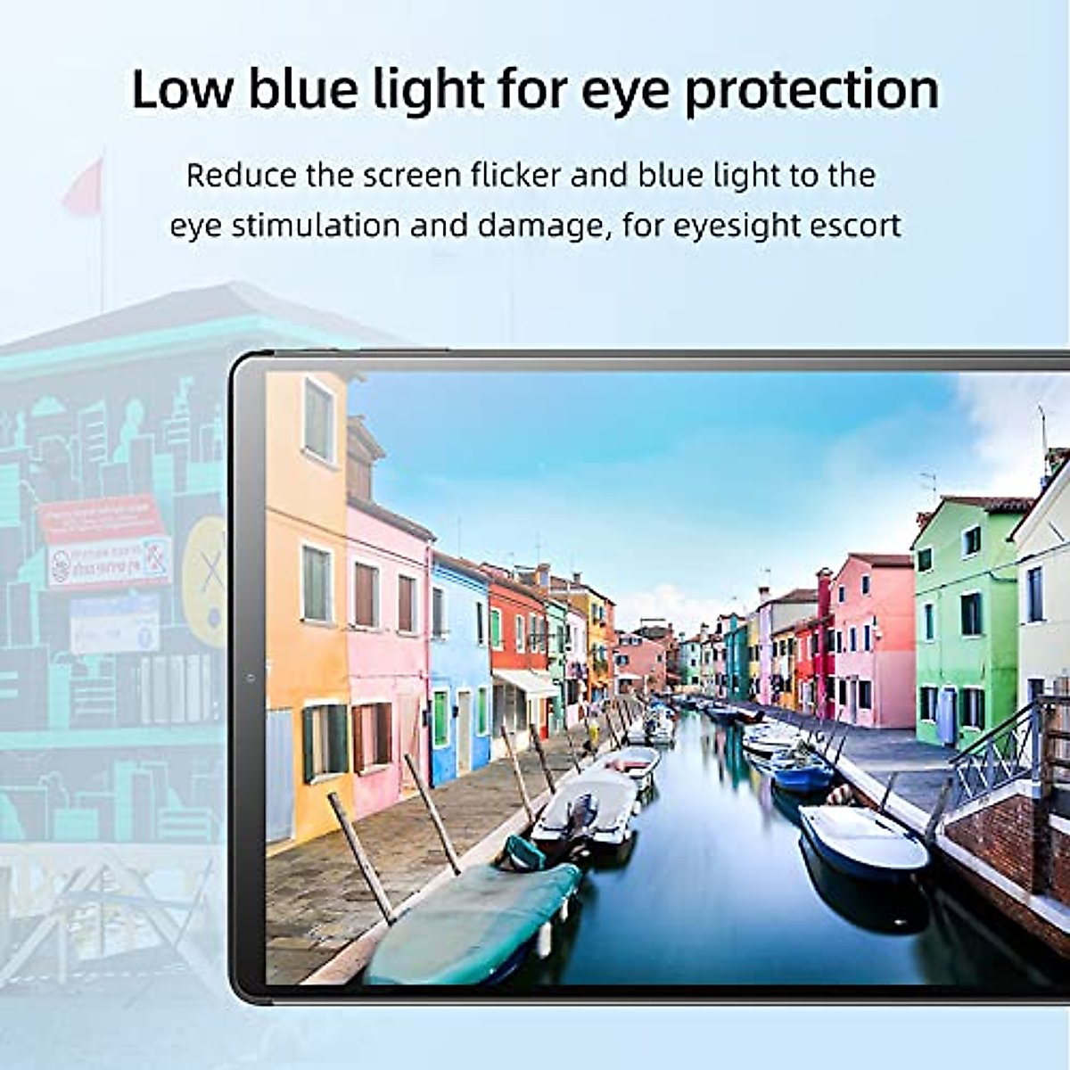 Docooler 10.1‘’ Business Touch Tablet, 4K HD Full Scree Tablet Bulit-in MTK6735 Processor, Android 7, 1200x800 Resolution＆5000mAh Large Battery, Dual Channel Stereo＆Camera（Color Optional）