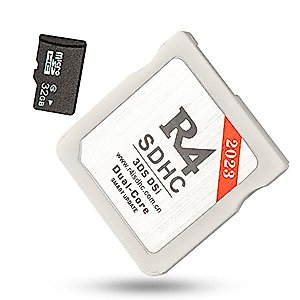 MVIIOE Wood Version 2024 Card with 16GB TF SD Card Compatible with DS DSI 2DS NDS, No Game timebomb