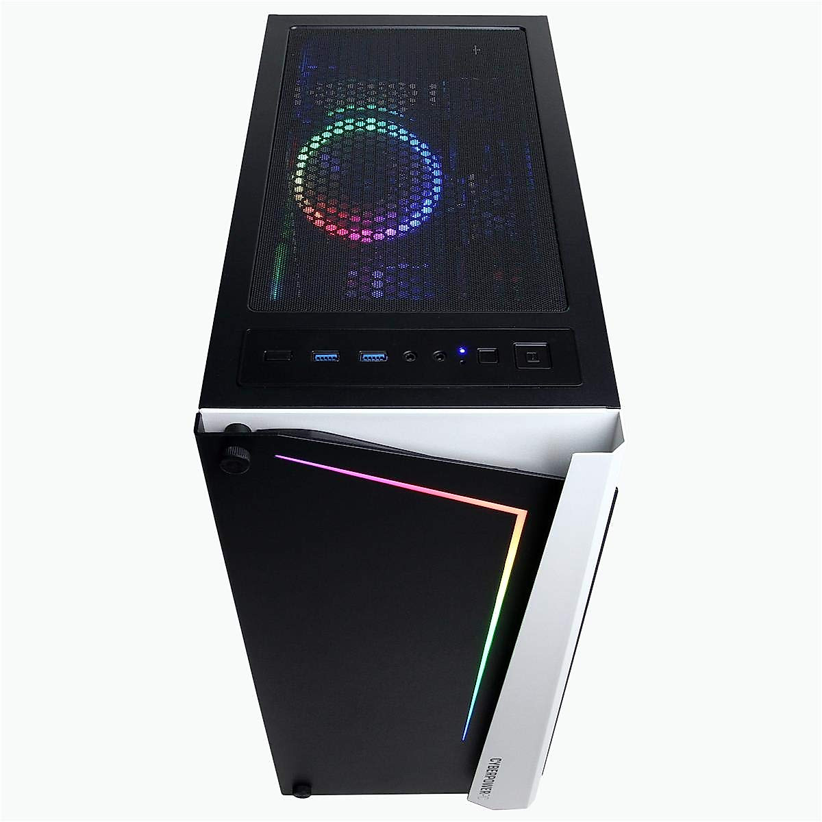 CyberPowerPC Gamer Supreme Liquid Cool PC, Intel Core i7-11700KF 3.6GHz, 16GB DDR4, GeForce RTX 3070 8GB, 500GB PCI-E NVMe SSD, 2TB HDD, WiFi Ready & Win 10 Home (SLC10300V5)