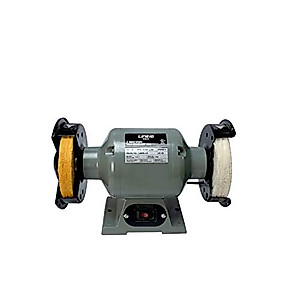 6 Inch Buffing Wheel Kit for Bench Grinder and Drill with 3 Step Hard Metal Polishing Compound