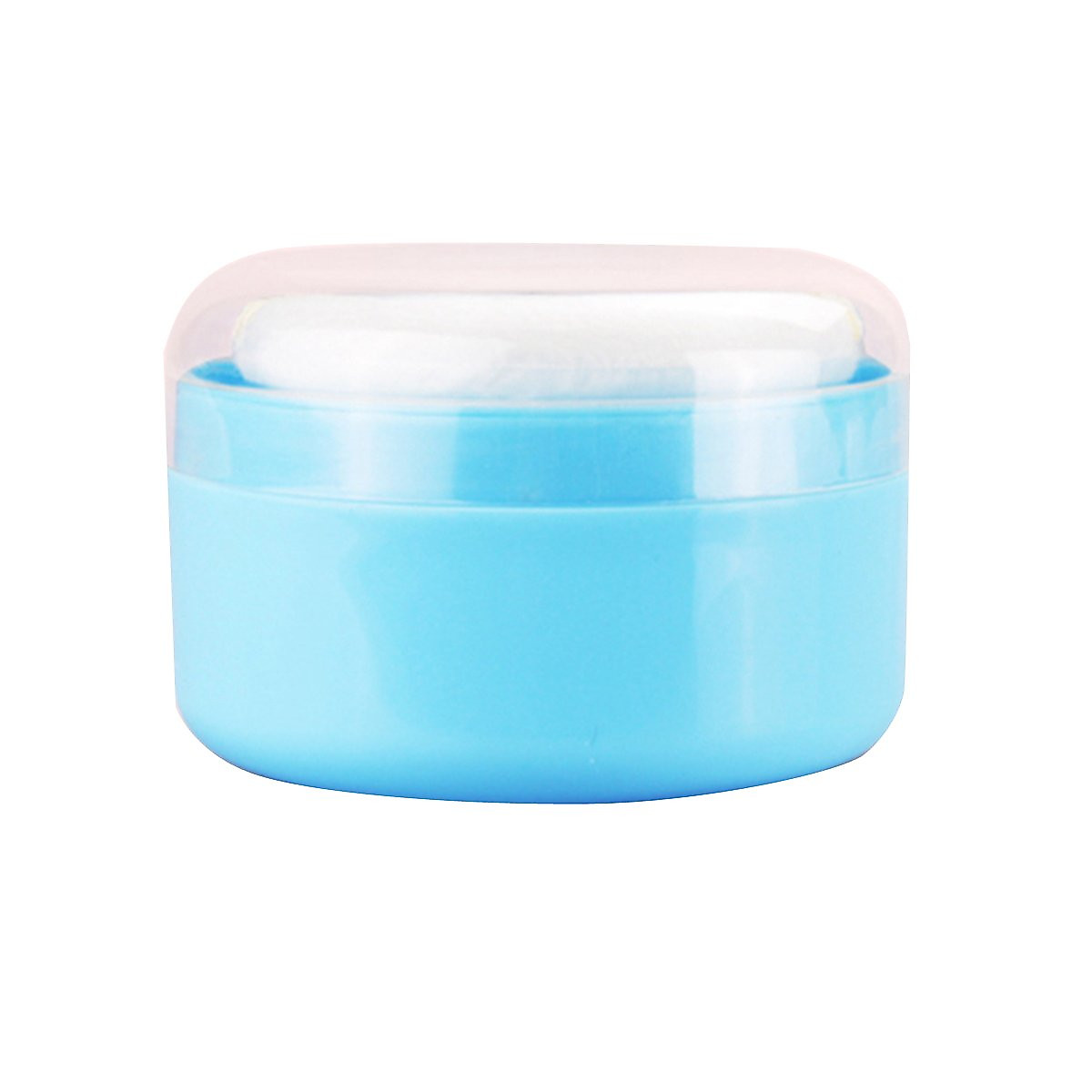 HugeStore Portable Baby Talcum Powder Puff with Box Case Container