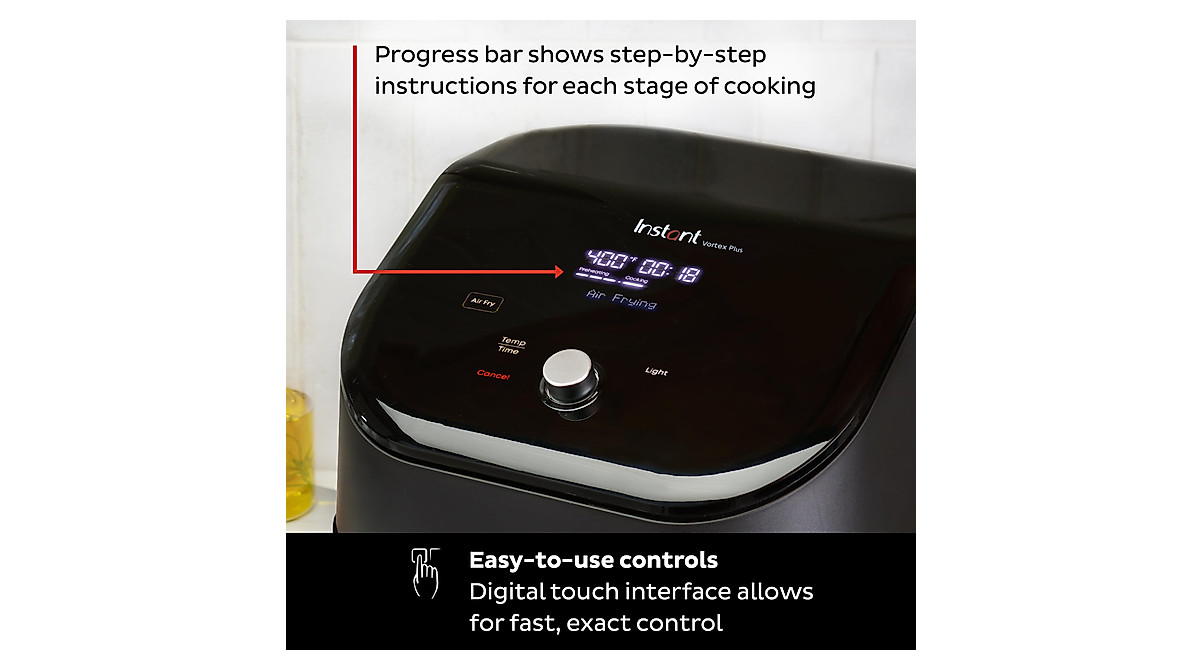 Instant Vortex Plus 6-Quart Air Fryer Oven | Healthy, Fast Cooking