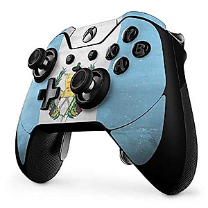 Skinit Decal Gaming Skin Compatible with Xbox One Elite Controller - Originally Designed Guatemala Flag Distressed Design
