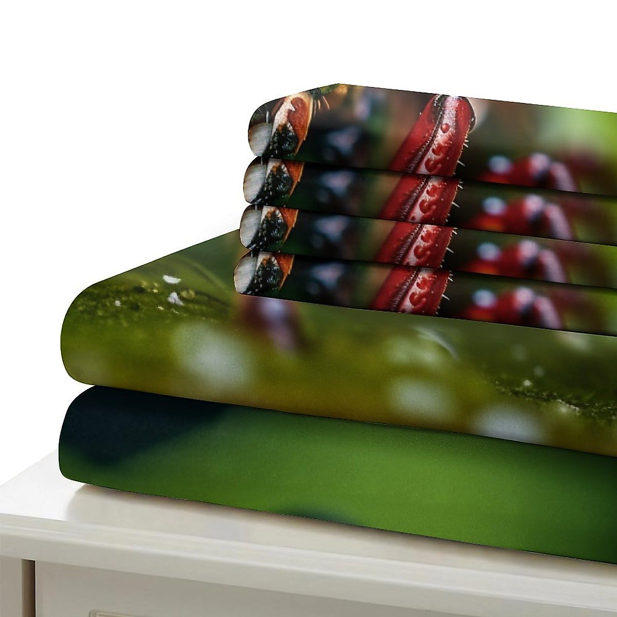 EVMILA Ants Comforter Covers Duvet Cover Quilt Cover 3D Print Insects for Teens and Adults with Pillow Cases with Zipper Closure Soft Microfiber Bedding Set 3 Pieces Full（203x228cm）