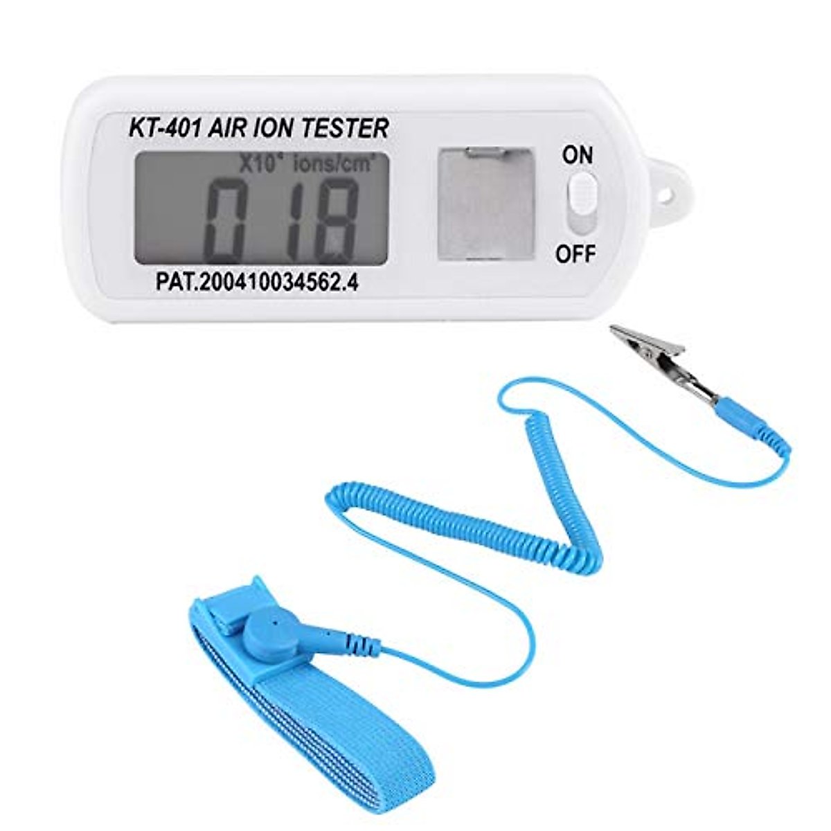 Oumefar 1 PCS Mini Car Air Ion Tester Meter Counter for Negative Air Ion Generator with LCD Display